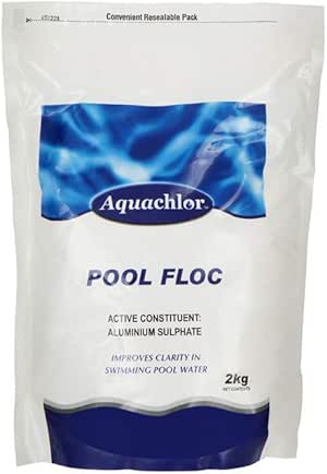 Aquachlor Swimming Pool Floc 2kg - Pool Water Flocculant: Amazon.com.au ...