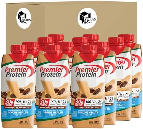 Premier Protien | High Protein Shake Café Latte 11 Fl oz each in The ...