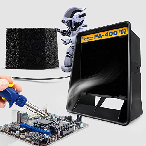 Antidious Fume Extractor Anti-ESD Solder Smoke Absorber Portable Filter ...