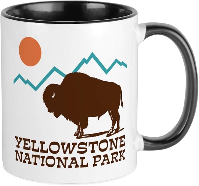 Amazon.com: CafePress Yellowstone National Park Mug Unique Coffee Mug ...