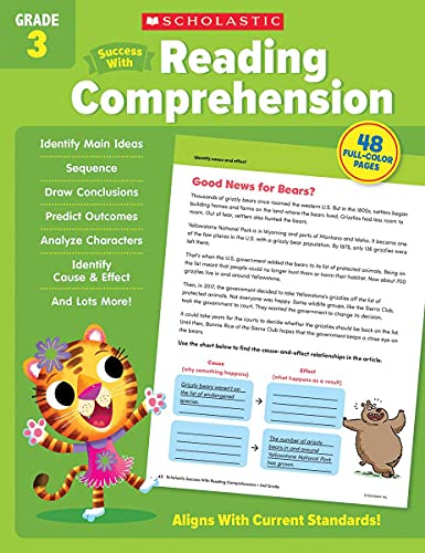 Amazon.com: Scholastic Success with Reading Comprehension Grade 3 ...