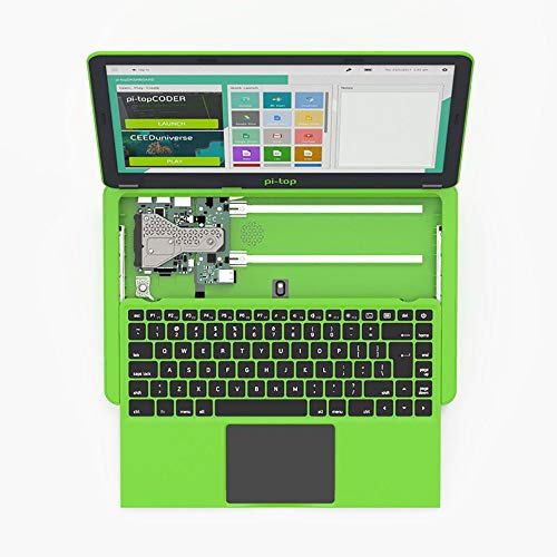 CEED LTD New Pi-Top, Green, With Inventors Kit, International Plug, US ...
