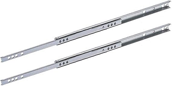 Metal Drawer Runners 17mm x 352mm – 570mm – Suitable Replacement for ...