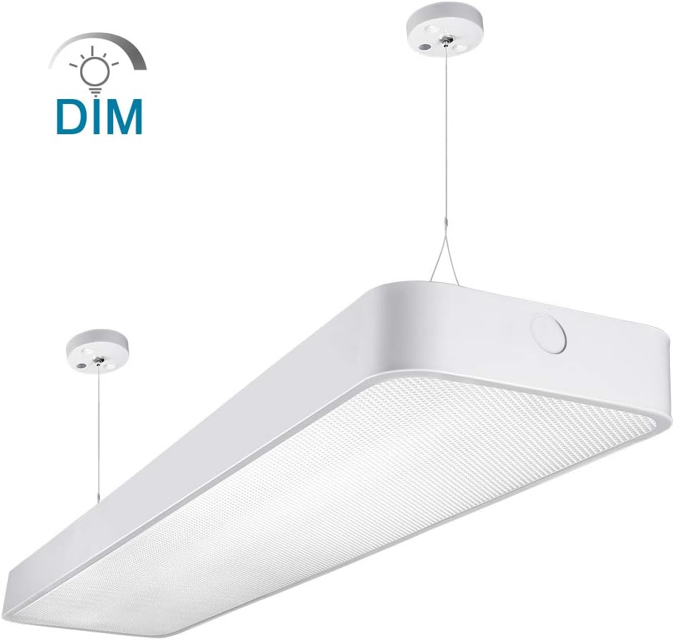 Amazon.com: Lightdot 4ft LED Shop Light- Large Luminous Area Coverage ...