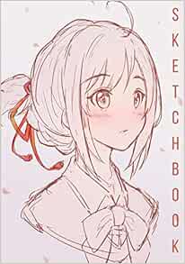 Amazon.com: Sketchbook: anime manga cute sketch book | drawing book ...