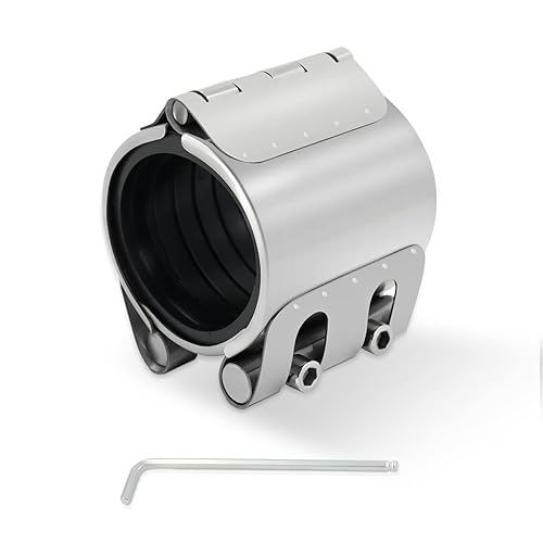 Pipe Repair Clamp 2 Inch (2.2"-2.3"), Copper/Water Pipe Leak Emergency ...