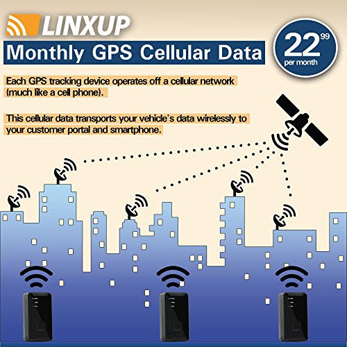 Linxup Mini GPS Tracker and Tracking with One Month Service - Want It All