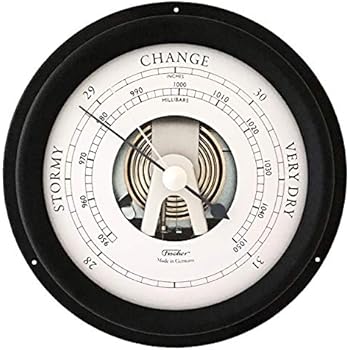 Amazon.com: Tendency Barometer Admiral Fitzroy Storm Glass Hygrometer ...