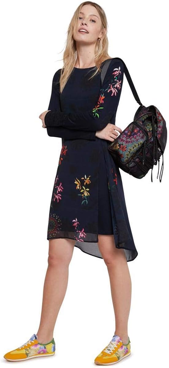 Desigual Women’s Fabric Backpack Medium, red – BigaMart