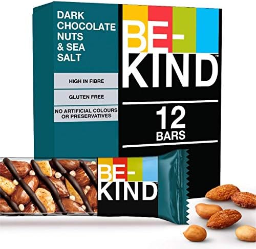 Be-Kind Dark Chocolate With Nuts & Sea Salt, 12 X 40 Gm price in Saudi ...