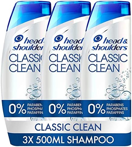 سعر Head & Shoulders Anti-Dandruff Shampoo, Classic Clean Shampoo Multipack, VALUE PACK ...