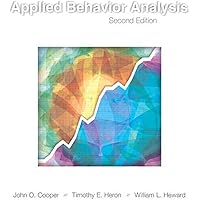 Amazon.com: Applied Behavior Analysis (2nd Edition): 9780131421134: Cooper, John O., Heron ...