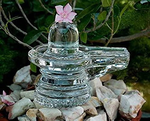 Buy Shiv Crystal shivling / Glass shivling / sphatik shivling / Pure ...