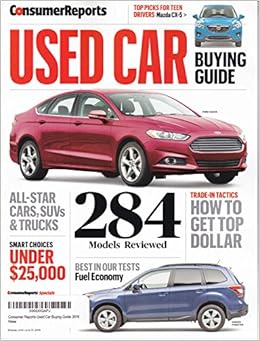 Consumer Reports Used Car Buying Guide 2016: r: 9783598281983: Amazon ...
