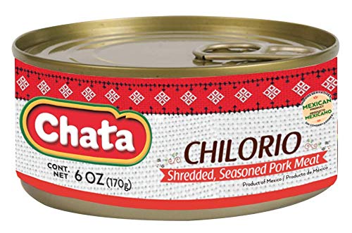Chata Pork Chilorio Can | Shredded, Seasoned Pork Meat | Ready-to-Eat ...