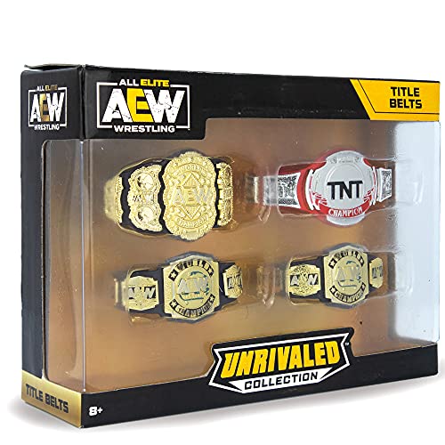 AEW Championship Title Belt Multipack - World Championship Title Belt ...
