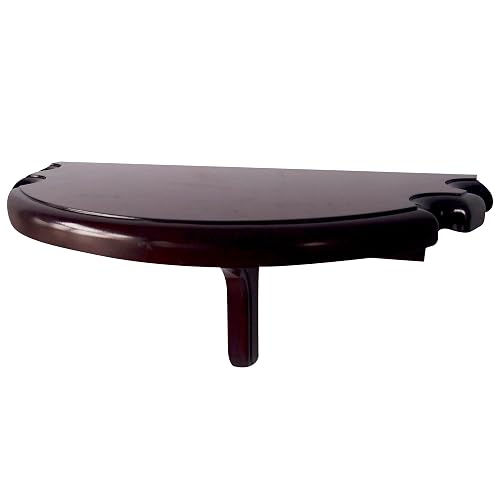 Hathaway Premium Half Moon Shelf Wall Table – 23.5-in x 12-in Wall ...