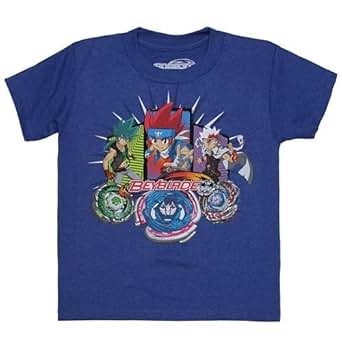 Amazon.com: Beyblade Battle Mode Boys T-shirt (6): Fashion T Shirts ...