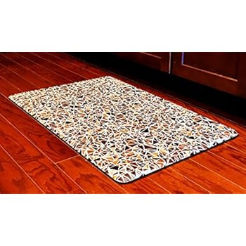 Amazon.com: Chef Gear Chain Damask Anti-Fatigue Comfort Memory Foam ...