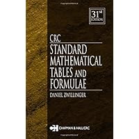 CRC Standard Mathematical Tables and Formulae, 32nd Edition (Advances ...
