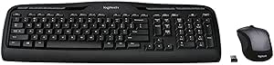 Amazon.com: Logitech MK335 Wireless Keyboard and Mouse Combo - Black ...
