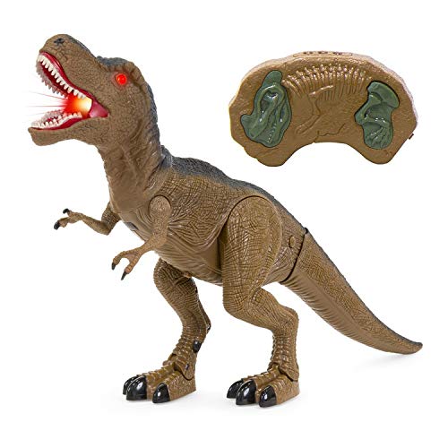 Liberty Imports Remote Control RC Dragon Toy LED Light Up Walking ...