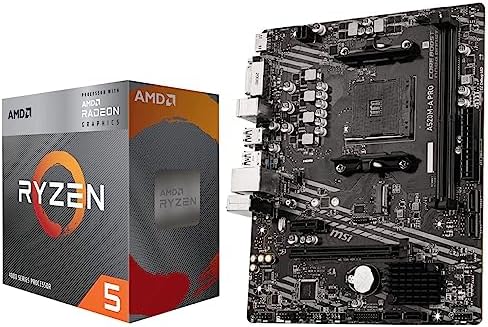 AMD Ryzen 5 4600G 6-Core 12-Thread Unlocked Desktop Processor with Wraith Stealth Cooler with ...