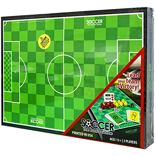 Soccer The Board Game – 2 Player Fast-Paced Soccer Game – Great Gift ...