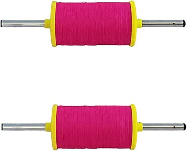 Amazon.com : Pack of 2 - Coated Kite Flying Thread 1000 Yards Length ...