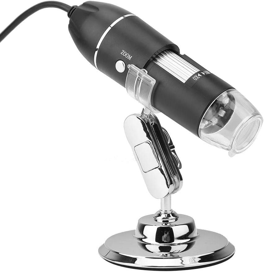 USB Microscope Camera for Laptop LED Microscope 50X-500X 2MP USB ...