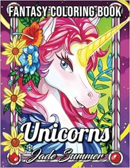 Amazon.com: Unicorn Coloring Book: An Adult Coloring Book with Magical ...