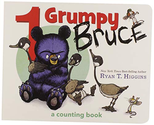 Amazon.com: 1 Grumpy Bruce (A Mother Bruce Book): A Counting Board Book ...