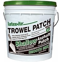 DALTON ENTERPRISES 32051 Latex-Ite Trowel Patch - Asphalt Crack Filler ...