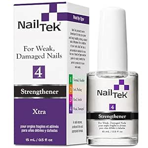 Amazon.com : Nail Tek Xtra 4, Nail Strengthener for Weak and Damaged ...