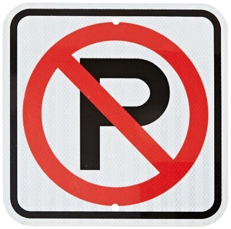 Accuform Signs FRP159RA Engineer-Grade Reflective Aluminum Parking Sign ...