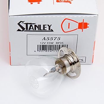 Amazon.com: Stanley A5575 12V 35W RP35 Clear Auto Bulb Plain Box = 1 ...
