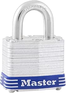 Master Lock 3D Outdoor Padlock with Key, 1 Pack - - Amazon.com