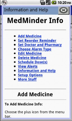 Amazon.com: MedMinder: Appstore for Android