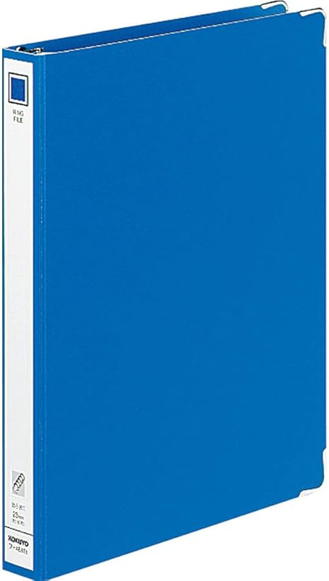 Amazon.co.jp： コクヨ ファイル リングファイル B5縦 青 フ-4681B: 文房具・オフィス用品