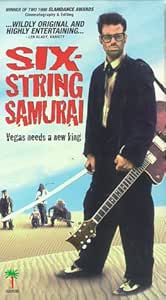 Amazon.com: Six-String Samurai [VHS] : Jeffrey Falcon, Justin McGuire ...