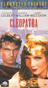 Amazon.com: Cleopatra [VHS] : Claudette Colbert, Warren William, Henry Wilcoxon, Joseph ...