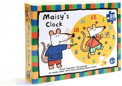 Maisy Puzzle Clock (50pcs): Amazon.co.uk: Toys & Games