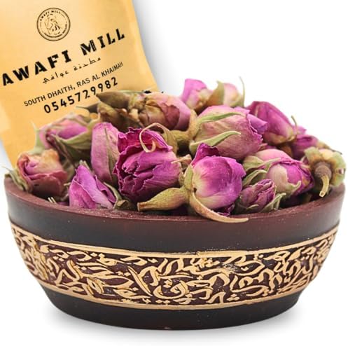 Awafi Mill Premium Red Rose Buds Tea - Grade A Quality - 100% Natural ...