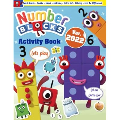Fun workbook for kids | Numberblocks Activity Book Nepal | Ubuy