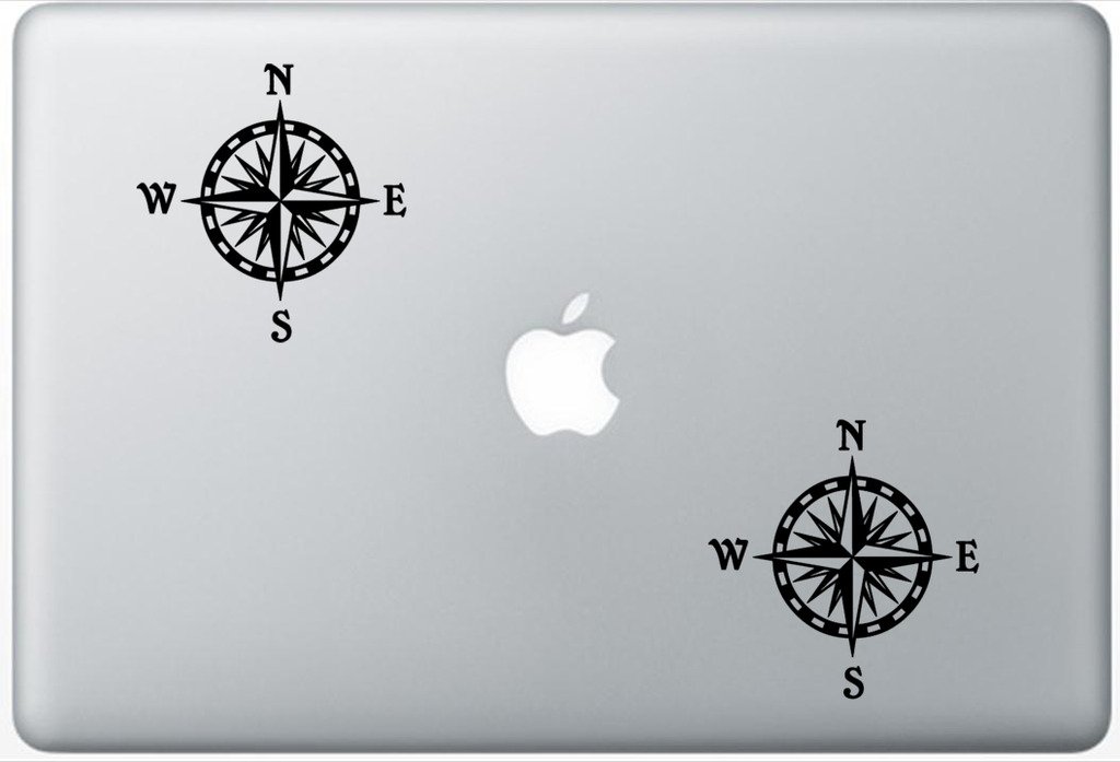 Mua Compass Rose FlashDecals0305 Set of Two (2X), Decal, Sticker ...