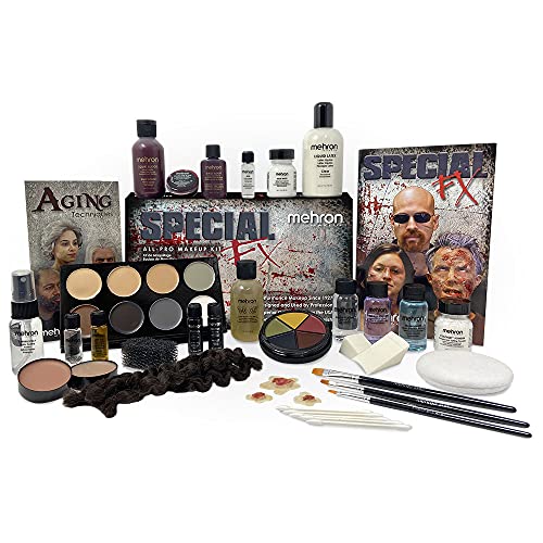 Mehron Makeup Special FX Makeup Kit for Halloween, Horror, Cosplay ...