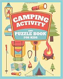 Camping Activity and Puzzle Book For Kids: Fun Camp Themed Word ...