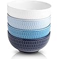Amazon.com: KOOV 24 Ounce Soup Bowl Set, Porcelain Cereal Bowls ...