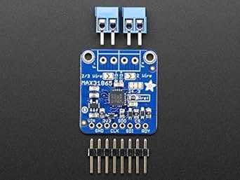 Adafruit PT100 RTD Temperature Sensor Amplifier - MAX31865: Amazon.ca ...