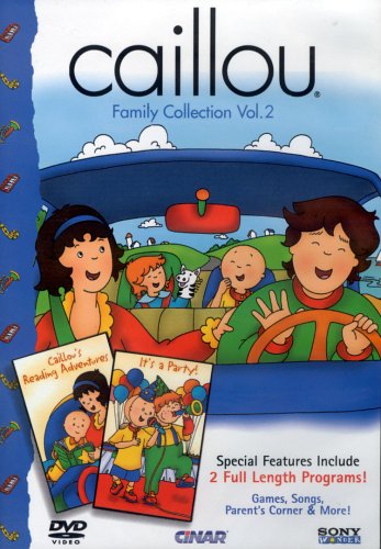 Caillou Family Collection 11 Song Youtube